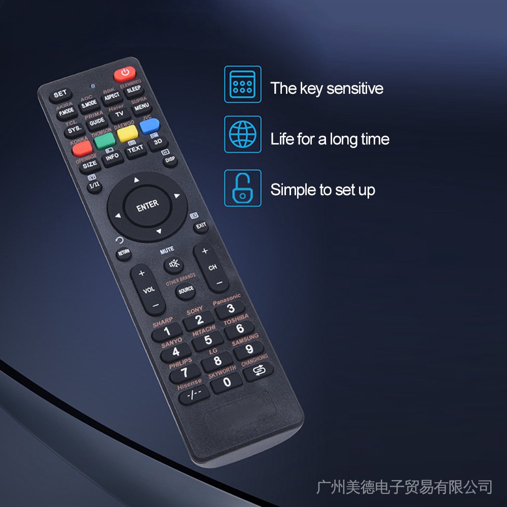 Universal Remote Control Smart TV Remote Controller RM-L1130 + 8 for ...