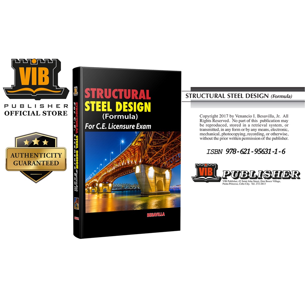 BESAVILLA Structural Steel Design Formula for CE Licensure Exam ...