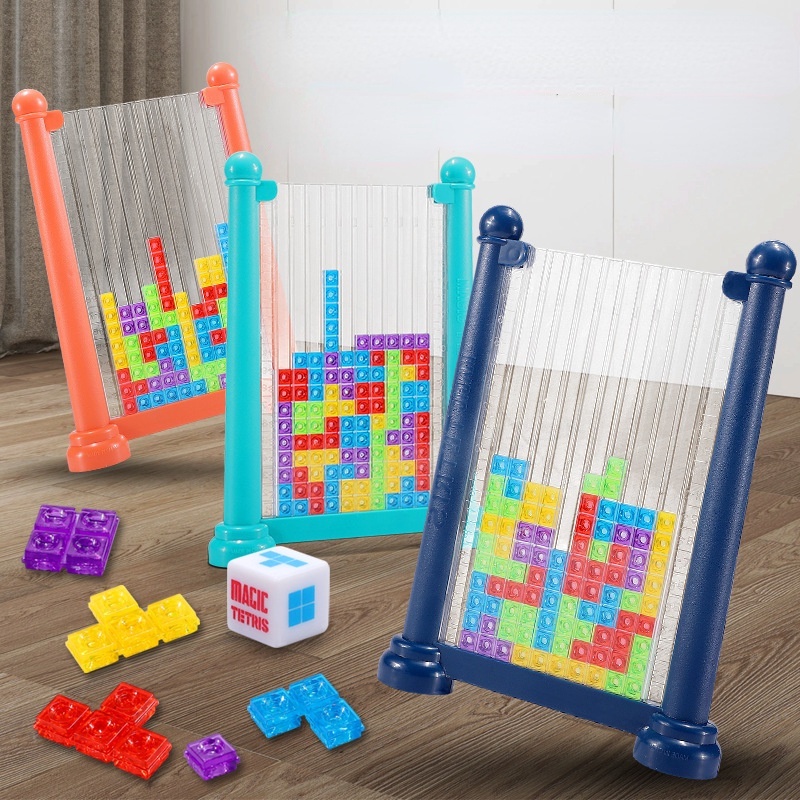 Tetris battle block game 70pcs puzzles board games Intelligence Russian ...