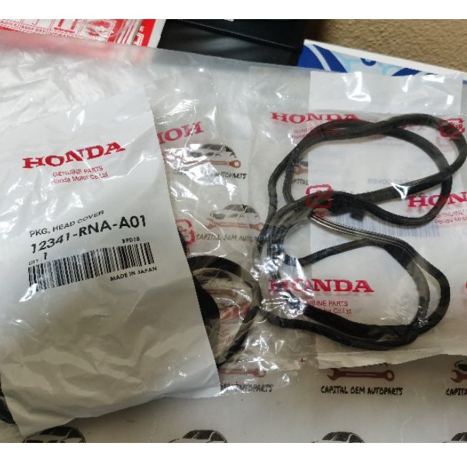12341-RNA-A01 Honda Valve Cover Gasket ( R18 & R20 Engine ) Civic SNA 1 ...