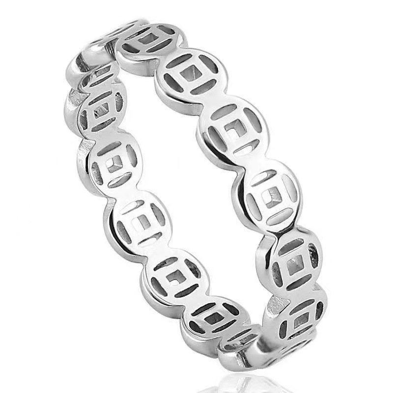 LUCKY CHARM MONEY CATCHER COIN STAINLESS CHARM RING luckycharm168 ...