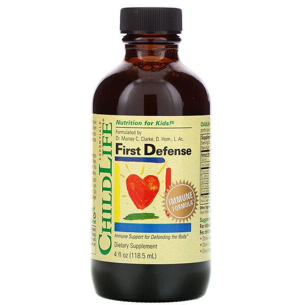 ChildLife Essentials First Defense, 4 Fl Oz (Best by: March 2026 ...