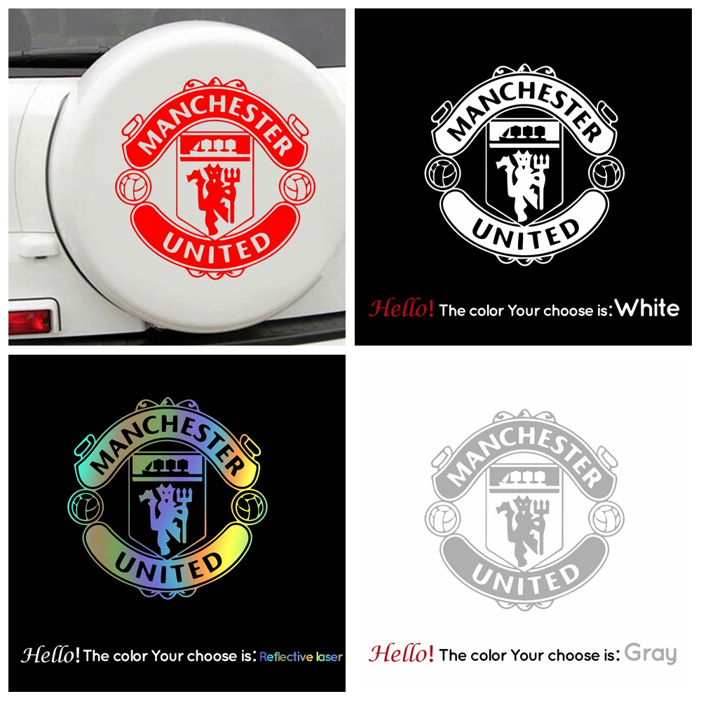 Cool Design Manchester United Stickers For Cars Truck Suvs Motorcycle ...