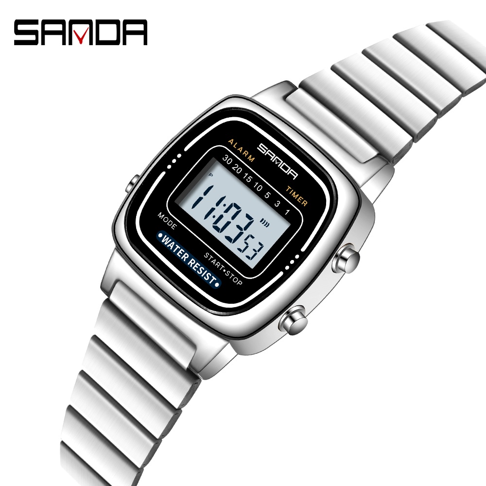 SANDA Retro Fashion Personality Business Watch Luxury Men's Charm ...