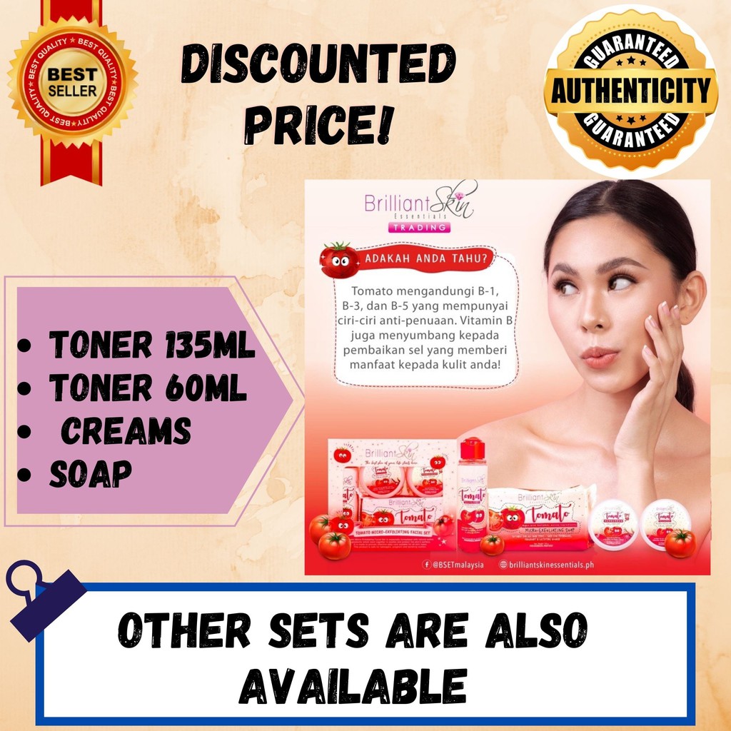 Brilliant Skin Essentials Tomato or Maintenance Set and Individual ...
