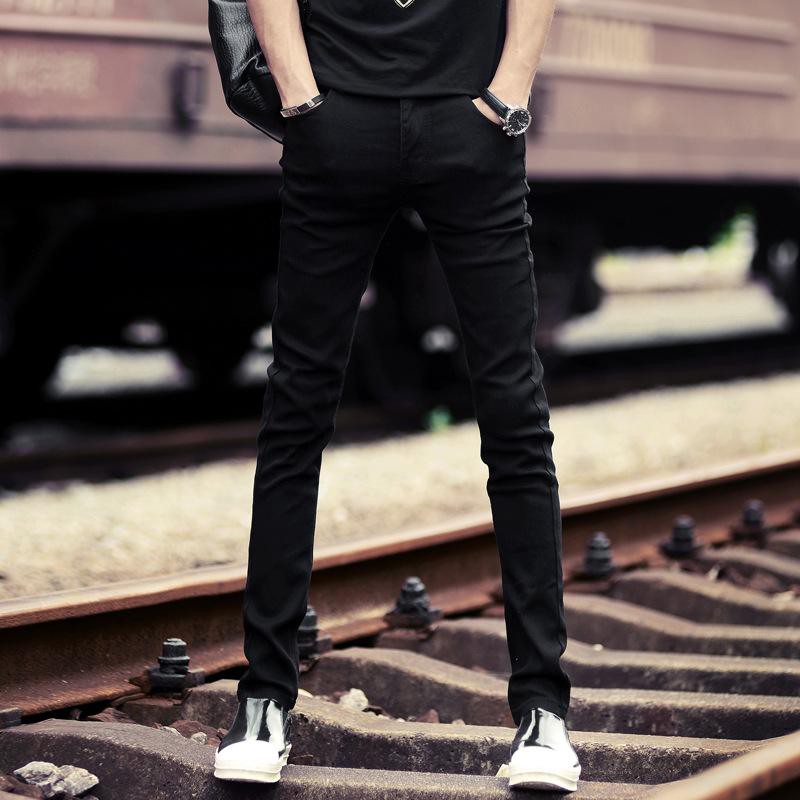 Men's Maong Jeans basic Black stretch denim pants | Shopee Philippines