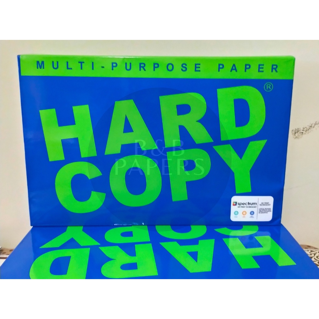 Hard Copy Bond Paper - Short, Legal/Long, A4 Multi-Purpose Paper 80gsm ...