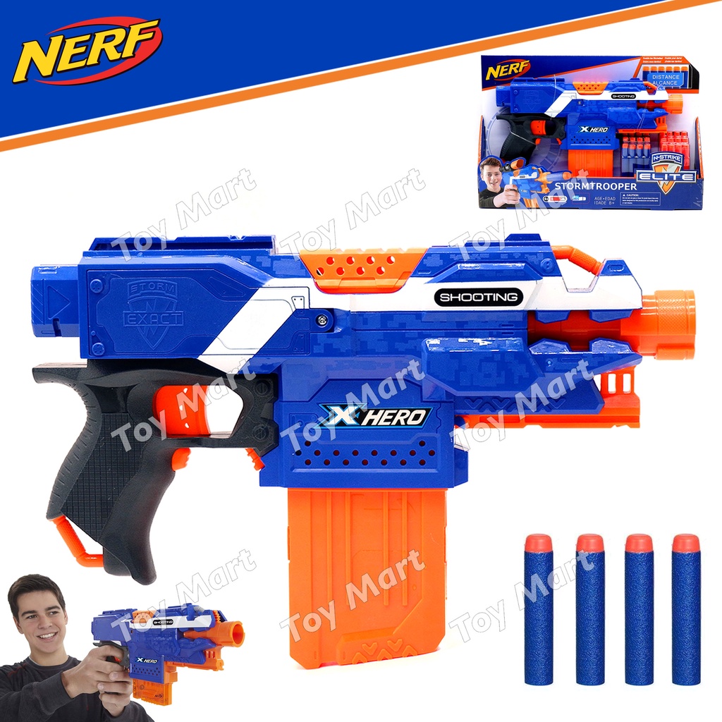 NF N-Strike Elite Blaster Stormtrooper Turbo X-Force Stryfe Barricade ...