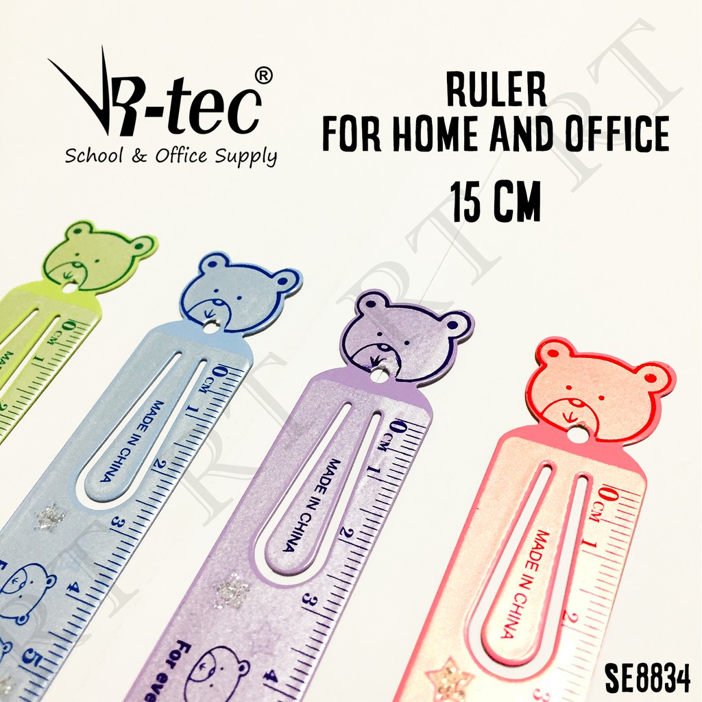 15cm Creative Cute Cartoon ruler Bookmark stationery school supplies ...