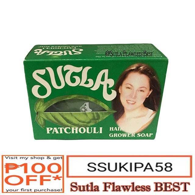 Original Sutla Patchouli Hair Grower Soap 135g | Shopee Philippines