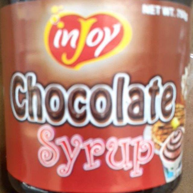 Injoy Syrups Caramelized Sugar, Chocolate Syrup, Strawberry Syrup ...