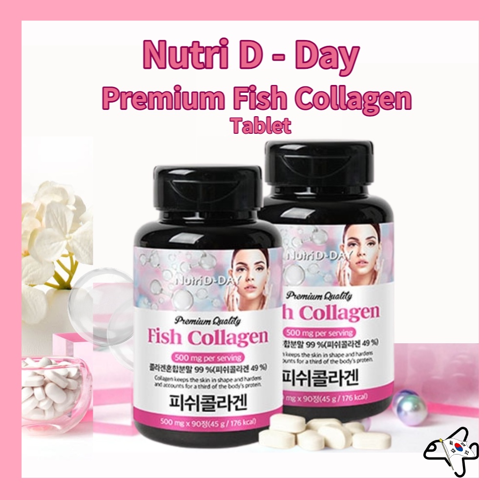 Nutri D - Day Premium Fish Collagen Tablet/Low molecular weight fish ...