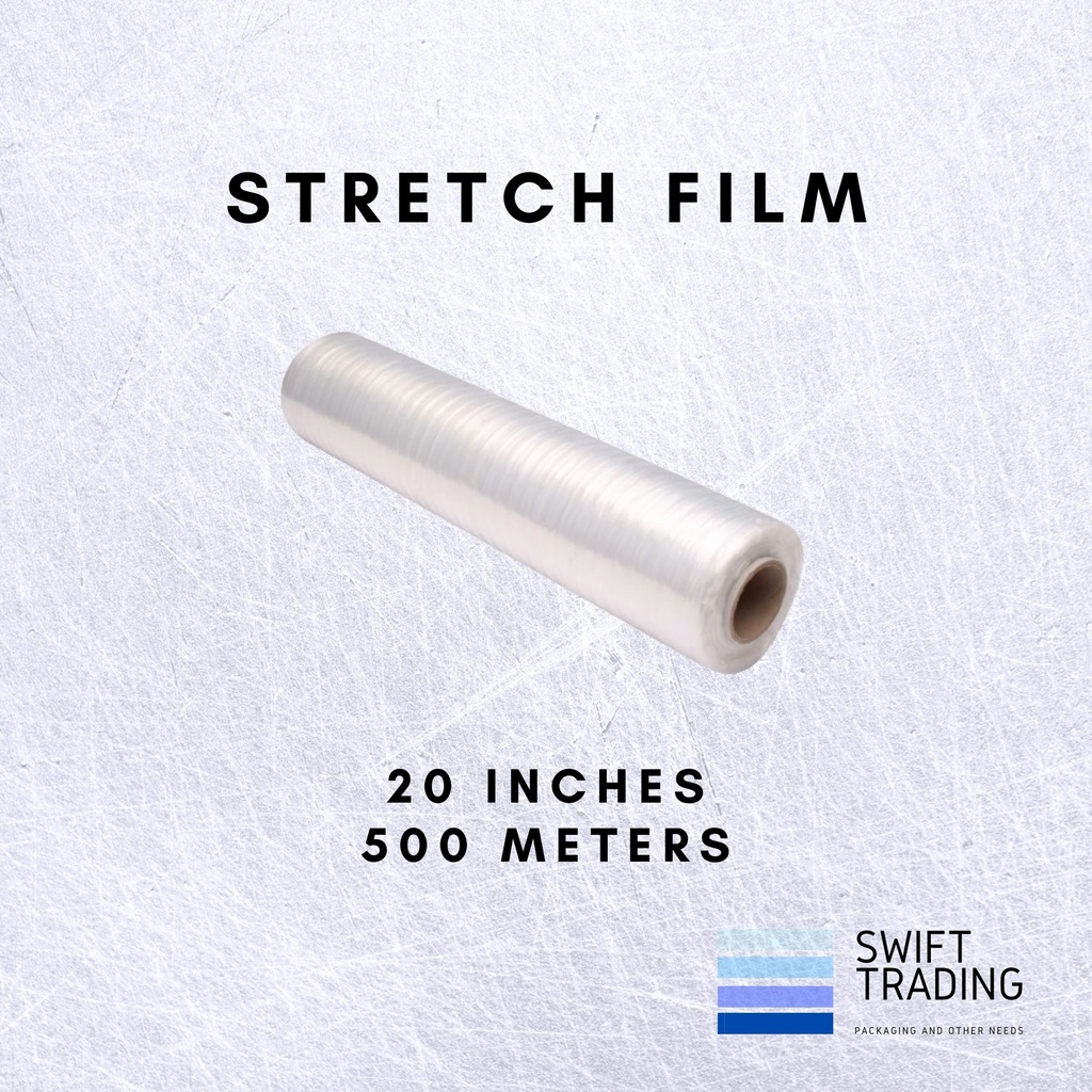 Stretch Film / Jack Wrap / Cling Wrap 500m x 500mm [ 20 inches ...