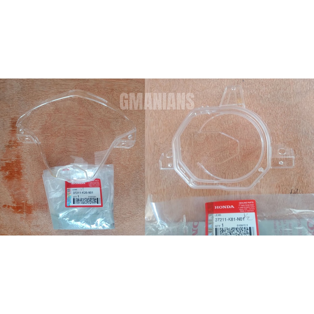 GENUINE SPEEDOMETER LENS COVER HONDA BEAT fi/carb V1/ V2 37211-k81-n01 ...