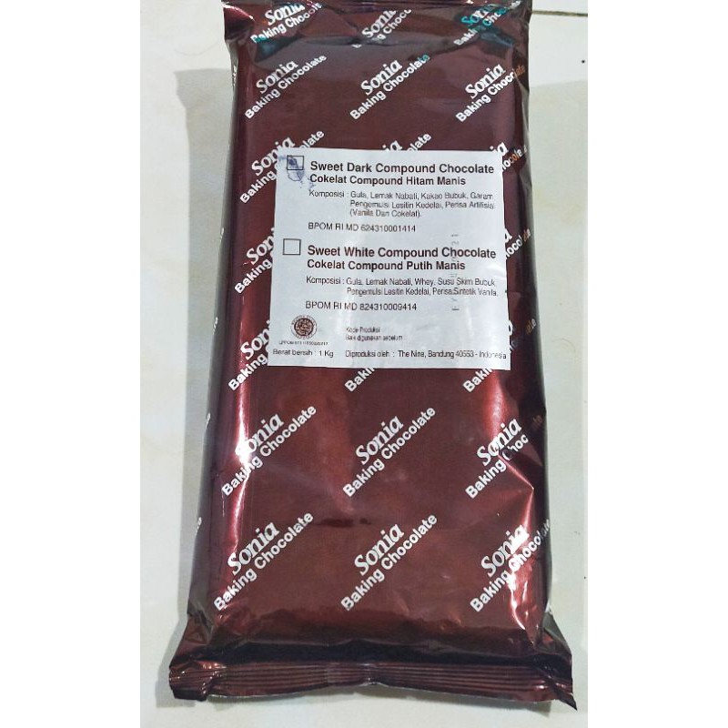 Sonia dark Chocolate 1 kg | Shopee Philippines