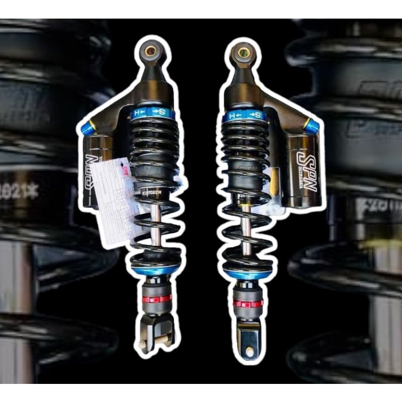 SPN WORLD CLASS SUSPENSION ADJUSTABLE REAR SHOCK 305mm ORIGINAL FOR ...
