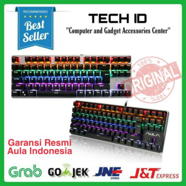 Aula Gaming Keyboard Ak2012- Mechanical Tkl Aula Ori Gaming Keyboard ...