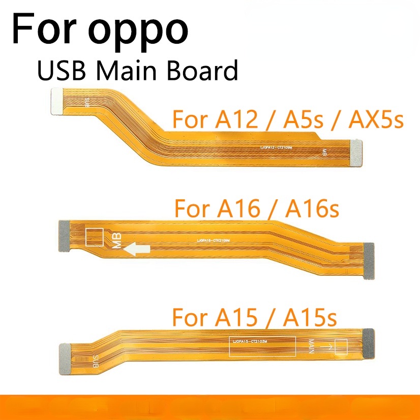 New For OPPO A5s AX5s A12 A15 A15s A16 A16s 2020 LCD Display Main Board ...