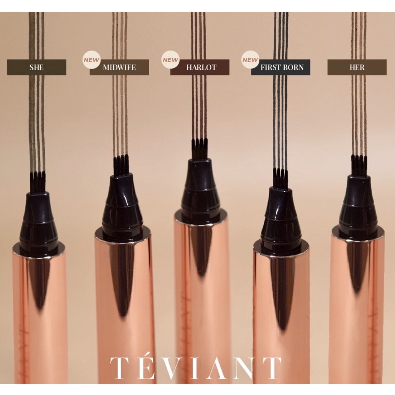 Brand New Auth Teviant Eyebrow Tint / Teviant Beauty Sanitizer | Shopee ...