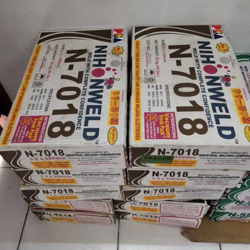 N7018 3.2mm 1/8" 20 kilos 100% Original | Shopee Philippines