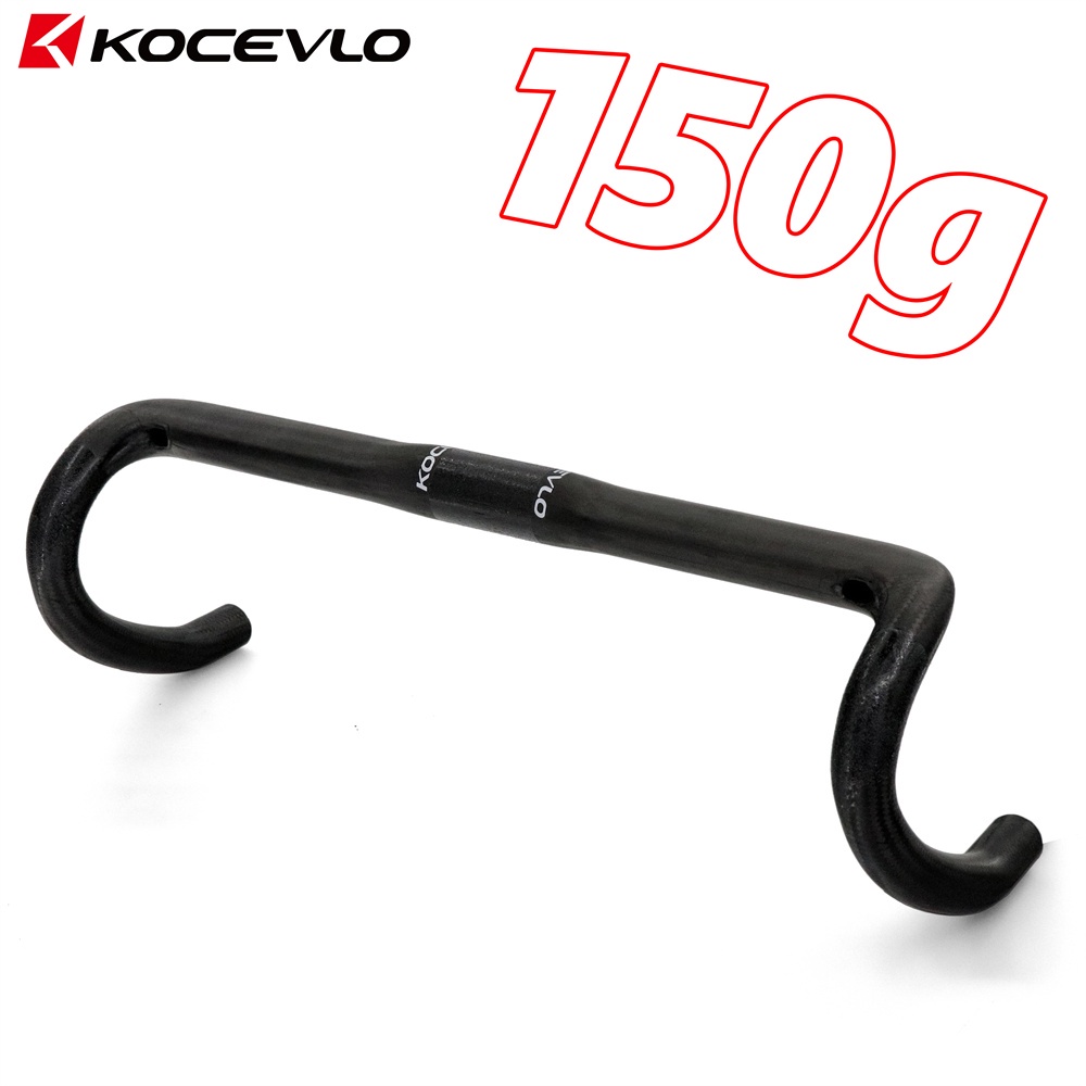 KOCEVLO Ultralight 150g Road Bike Handlebar Carbon Fiber Gravel Bicycle ...