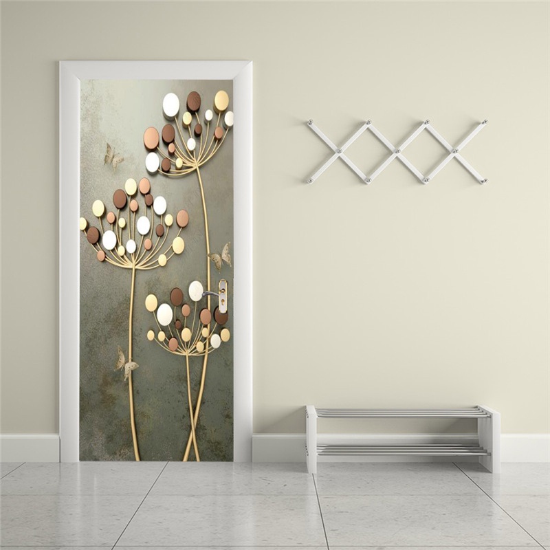 Door Stickers Home Decor Door Wrap Wall Sticker Mural Wallpaper Poster ...