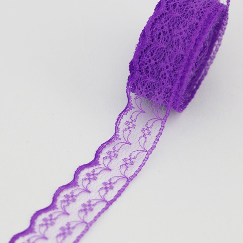 (10 Yards/roll) 20mm Wide Lace Ribbon With Rich Colors And Lace Fabric ...