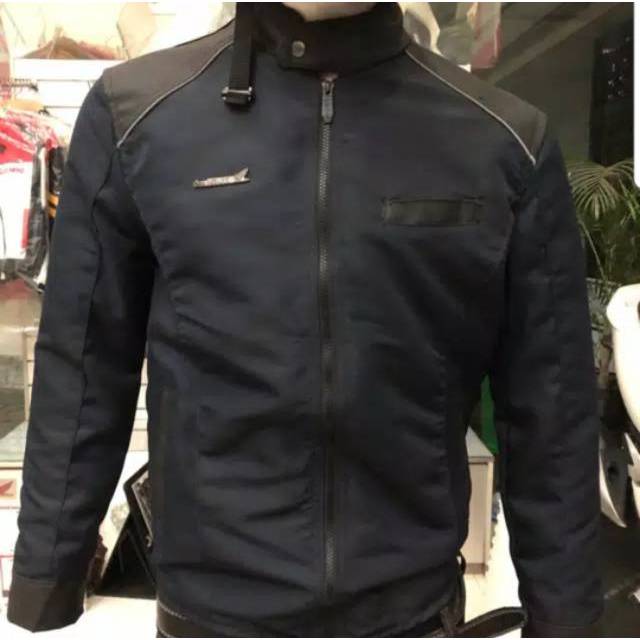 Honda PCX Motorcycle Jacket Ori AHM Honda New Color Blue Navi Safety ...