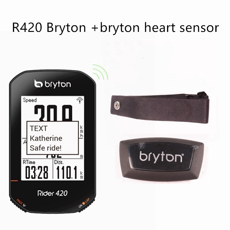 2022 NEW Bryton Rider R420 Wireless GPS GNSS / ANT+ Bluetooth Speed ...