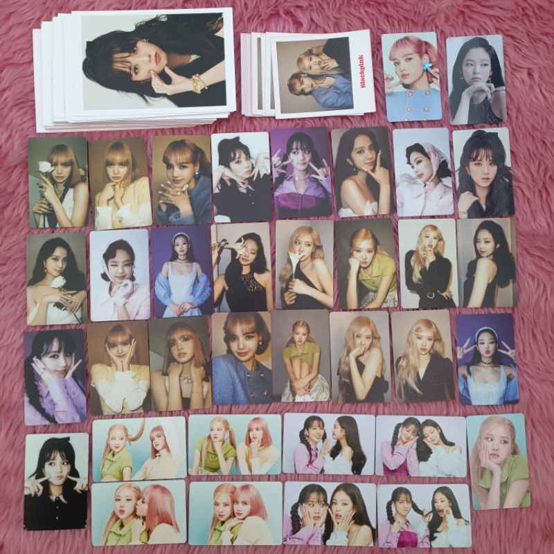 Onhand Welcoming 2022 Official Photocard Jennie Rose Lisa Jisoo | Shopee Philippines