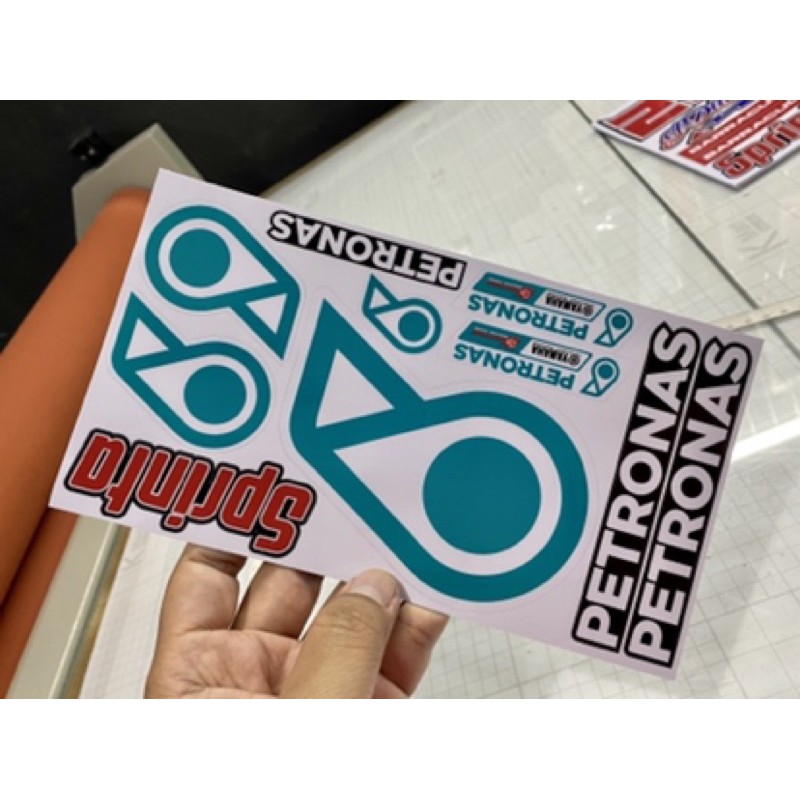 Sticker DECAL sprinta yamaha petronas | Shopee Philippines
