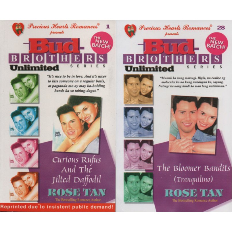 Bud Brothers Rose Tan Precious Hearts Romance PHR | Shopee Philippines