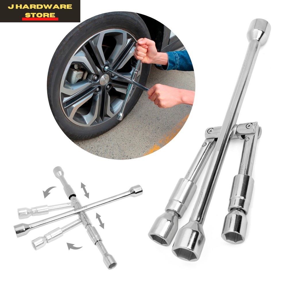 Folding Socket Wrench Folding Wrench Car Tyre Repair Tools Folding ...