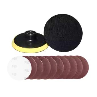 Sticky Sandpaper And Velcro Pad 4 Inches 1 Set Of Sticky Sandpaper And ...