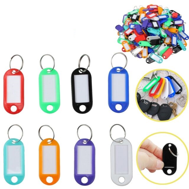 Key Tag Assorted Color Set of 10Pieces or 25Pieces or 50Pieces | Shopee ...