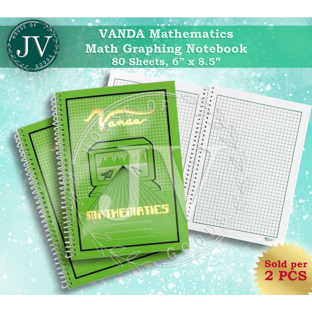 2pcs Mathematics Spiral Notebook (6.00"x8.50") | Shopee Philippines