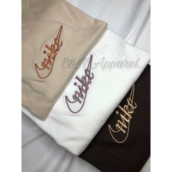 NIKE CURSIVE SWOOSH EMBROIDED LOGO | Shopee Philippines