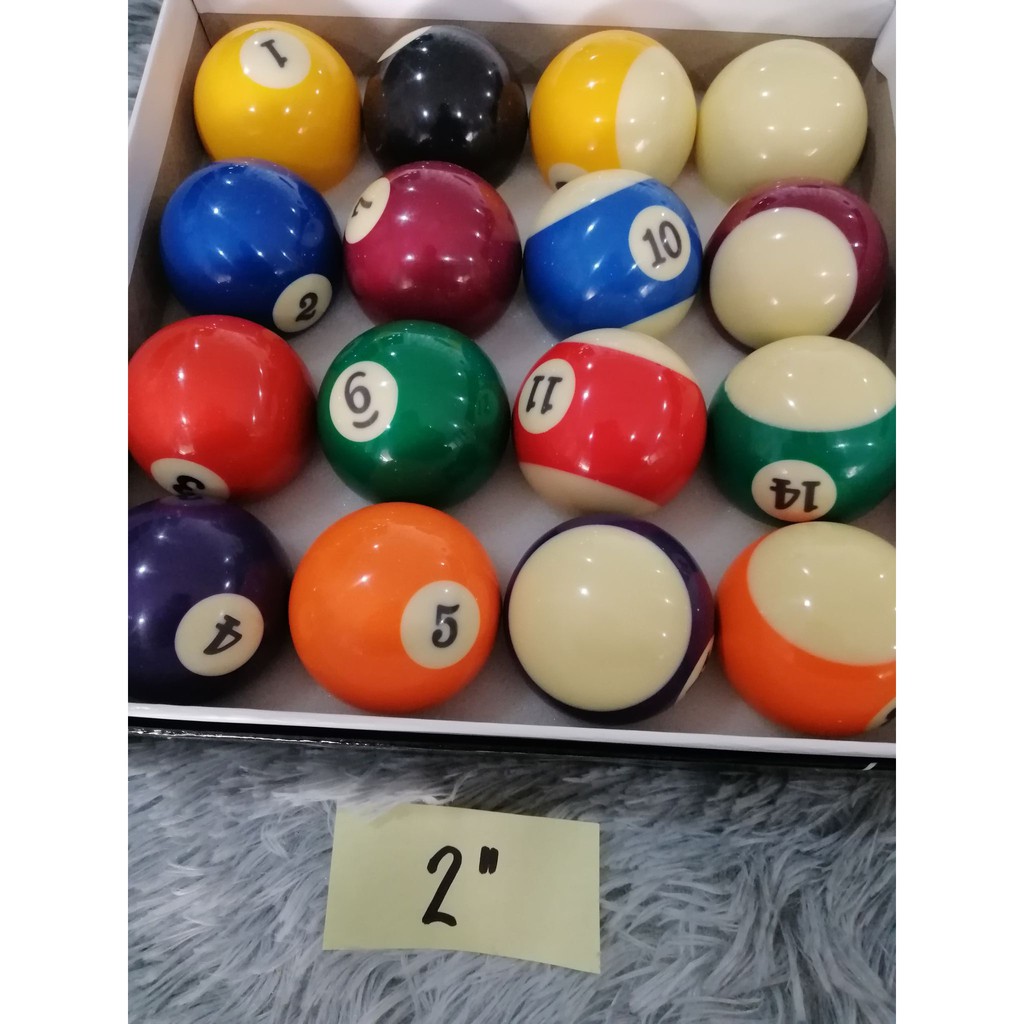 BILLIARD BALL SET (DIFFERENT SIZES) | Shopee Philippines
