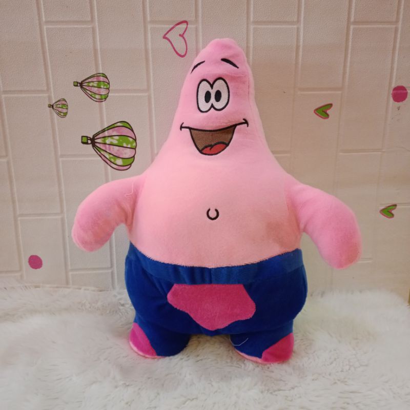 Cute PATRICK STAR Doll Spongebob Squarepants movie/plushdoll/Starfish ...