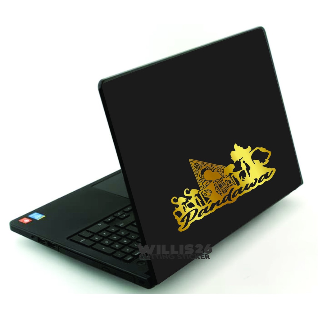 Decal Sticker Macbook Laptop WAYANG PANDAWA Five Silhouettes | Shopee ...