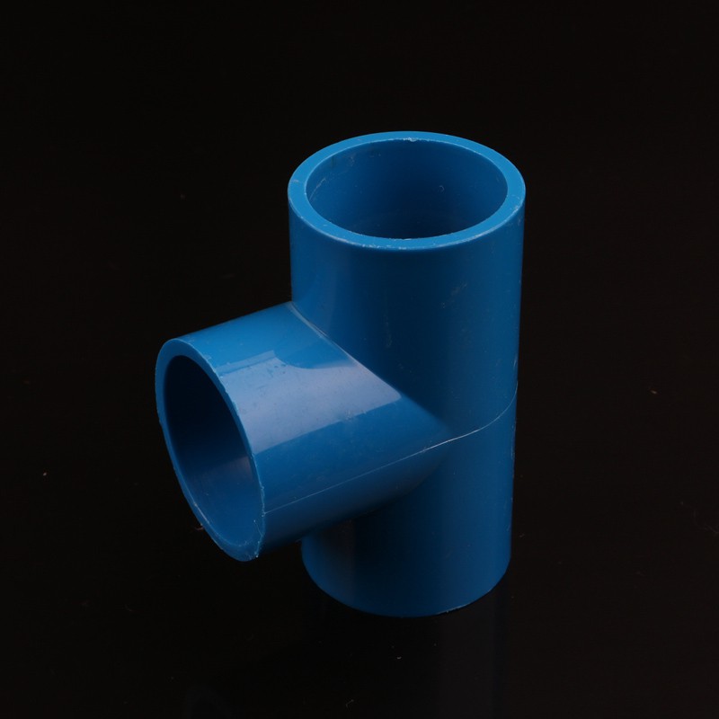 PVC Tee Connector DIY PVC Pipe Joint 3-Way T PVC Pipe Fitting Connector ...
