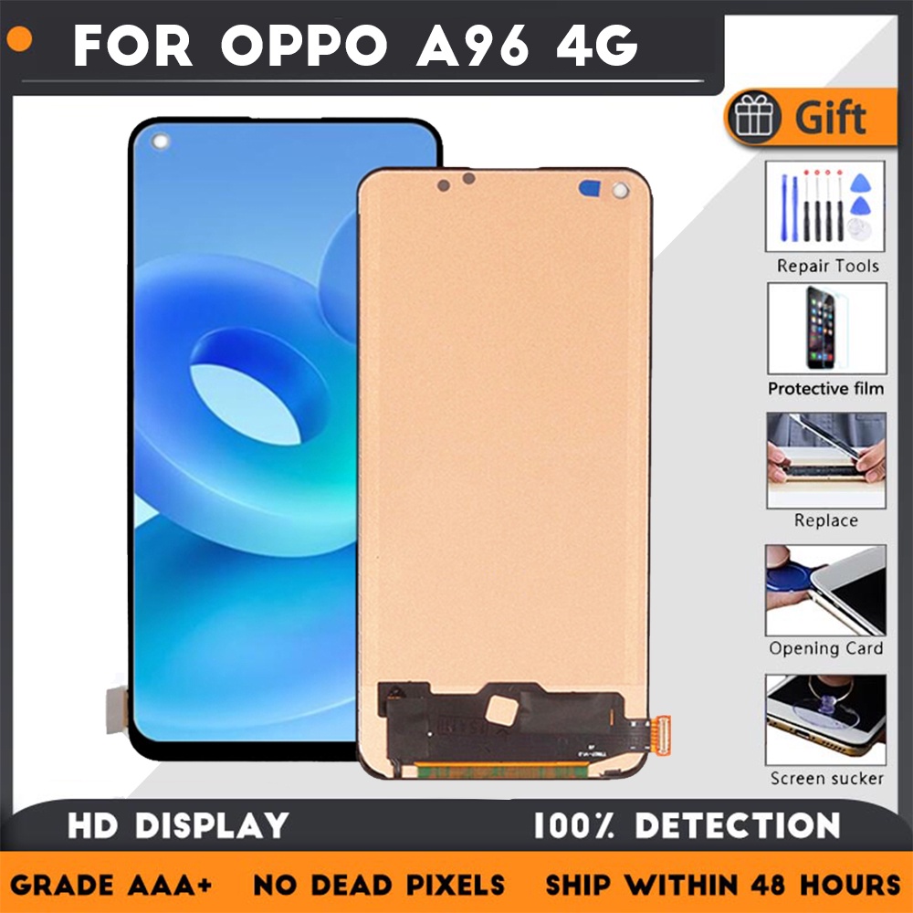 6.43" Original Amoled for OPPO A96 LCD Monitor with Touch Screen Screen ...