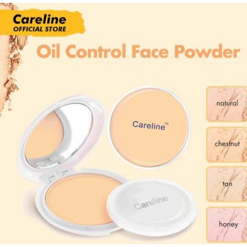 CARELINE OIL CONTROL FACE POWDER Enriched with VITAMIN E by Ever Bilena ...