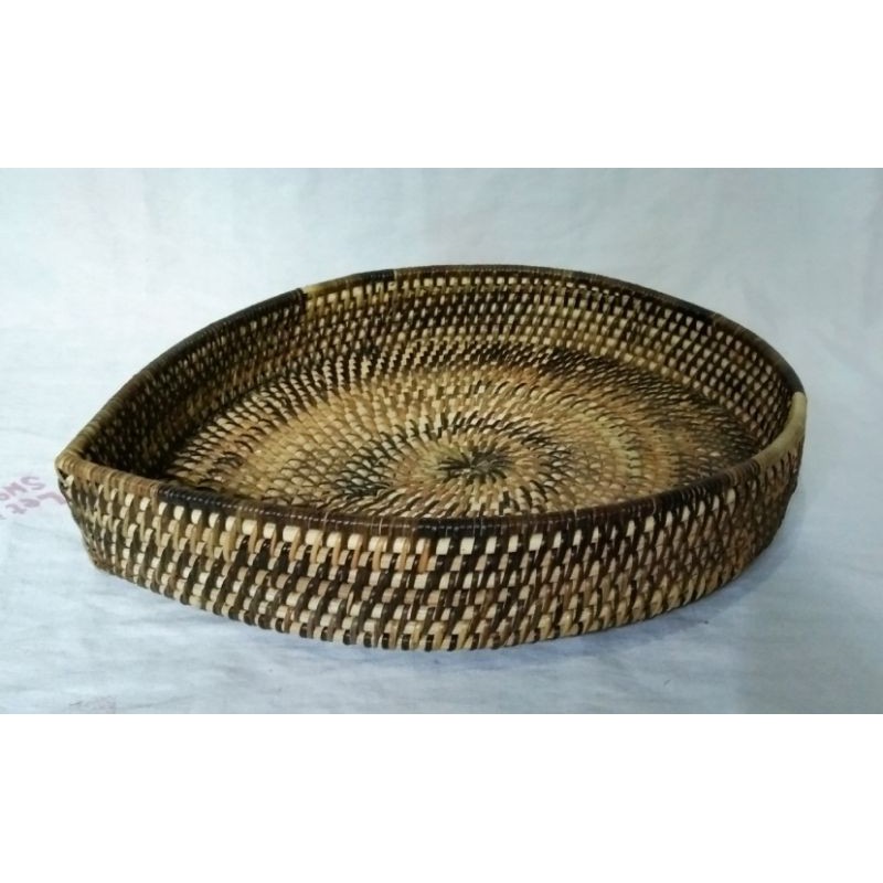 Woven Native Rattan Tray 34 x 28 x 5.5cm | Shopee Philippines