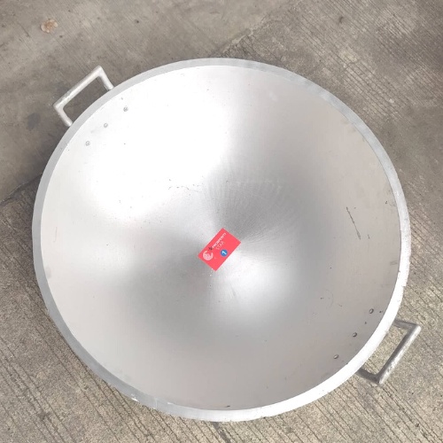 BIG KAWA DOUBLE HANDLE CAST IRON SIZE #1,BIG KAWALI,FRYING PAN WOK ...