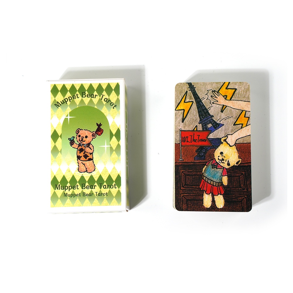 Muppet Bear Tarot Cards Fortune-telling Prophecy Tarot Deck | Shopee ...