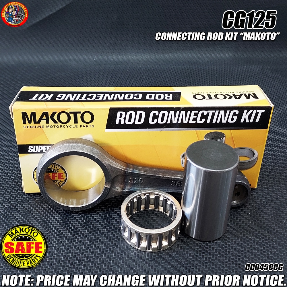 CG125 CONNECTING ROD KIT "MAKOTO" (CC045CCG) | Shopee Philippines