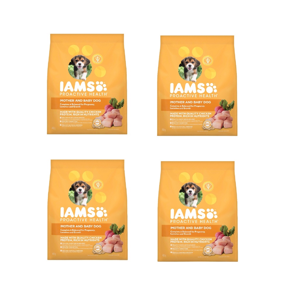 Iams Mother and Baby Dog 450g Pack of 4 | Shopee Philippines