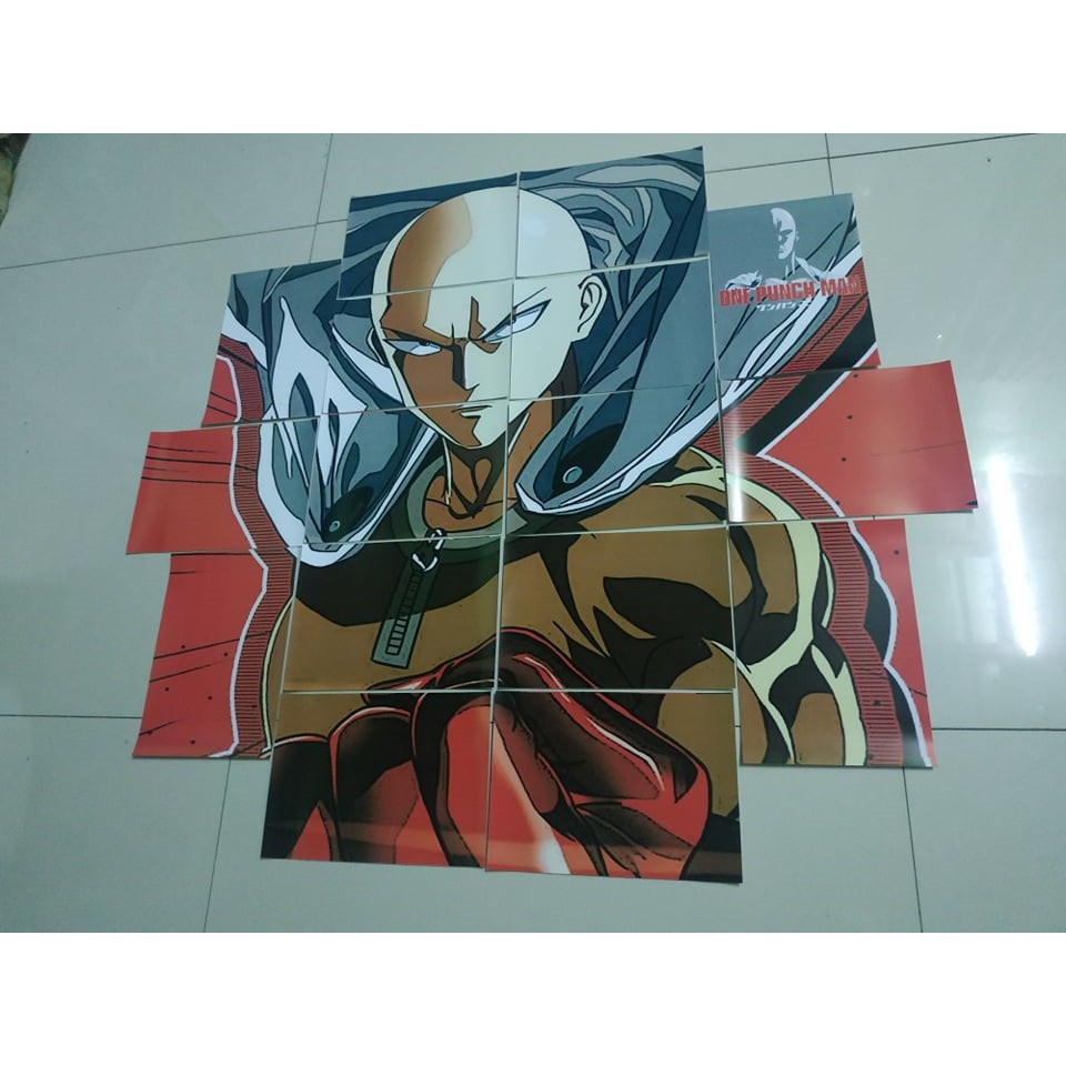 SAITAMA V2 PUZZLE POSTER 30X33 | Shopee Philippines