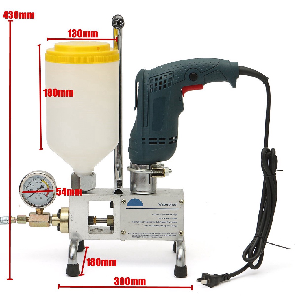 PU Grouting Polyurethane Injection Machine PU Injection Pump Epoxy ...